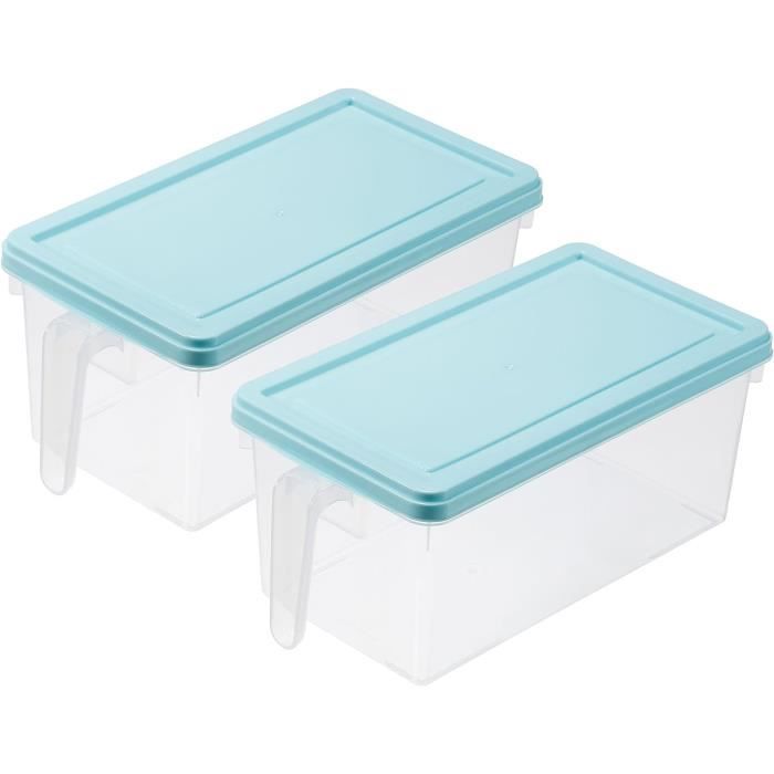 Récipients de stockage des aliments en plastique 2 pièces, boîte de ...