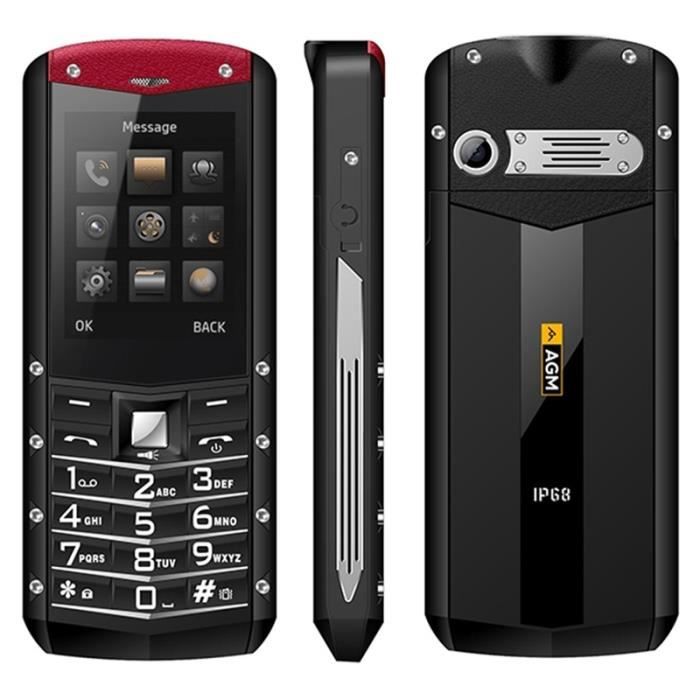 Smartphone argent Triple Proofing Téléphone, Sans Russe, IP68 Étanche à ...