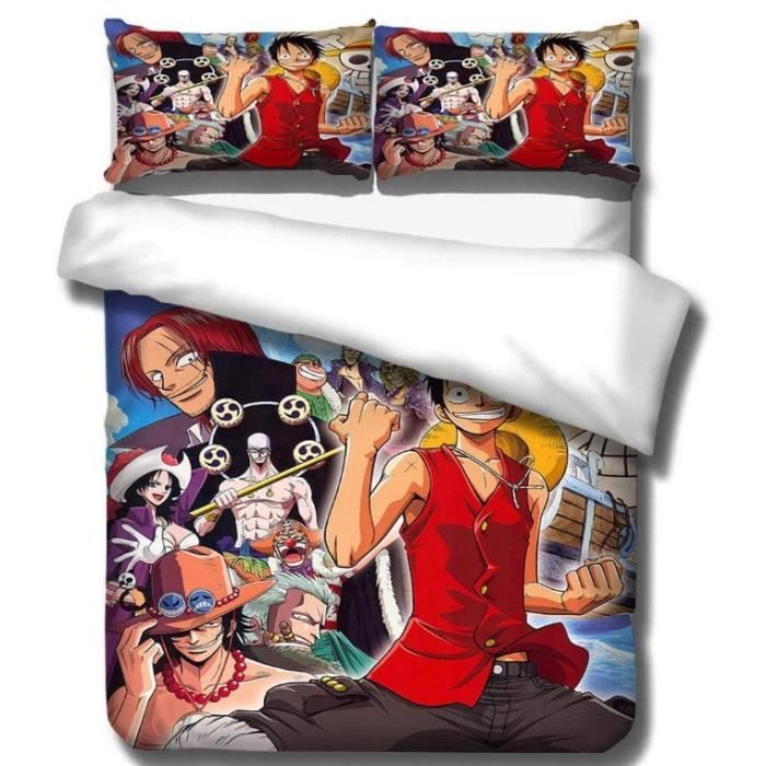 Animé Chopper Zoro Sanji 3pcs One Piece Luffy 240 260cm Taille 1 Housse