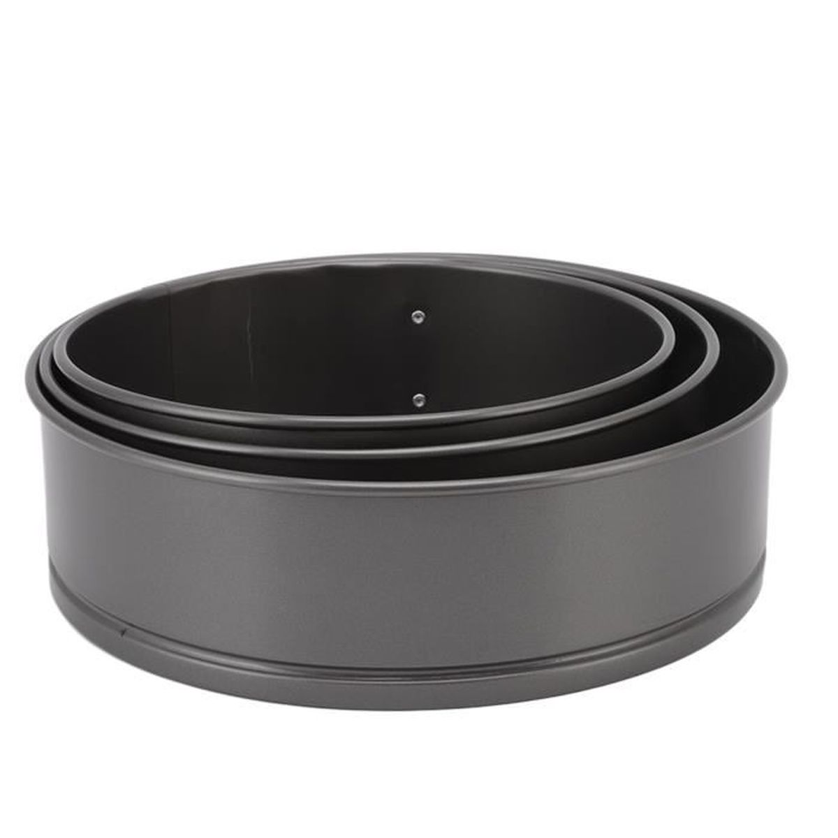 HEN--Ensemble de moules à gâteaux 3 pcs Moules à charnière ronds ...