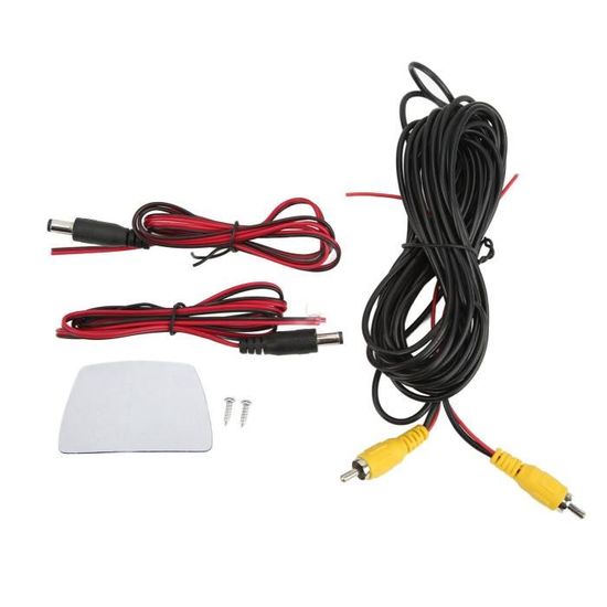 MSA Caméra De Recul 4Led 4.3In Rear View Monitor Kit 120° Wide Angle ...