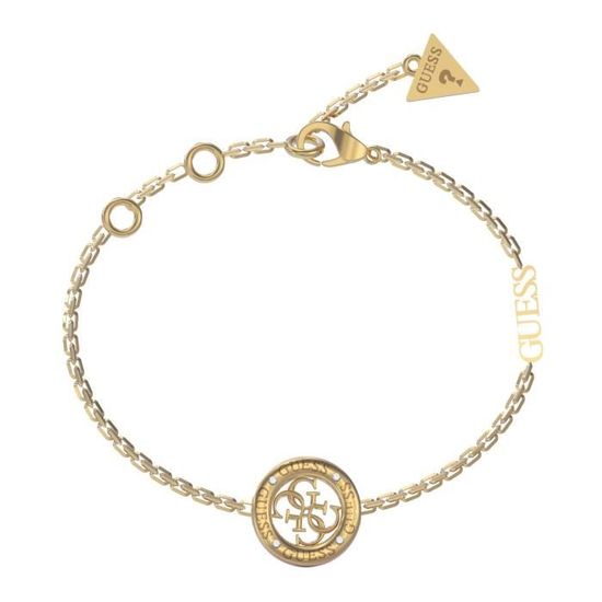 Bracelet - GUESS - 4G Loop Logo Charm - Doré - Noir - Métal doré - Achat / Vente bracelet ...