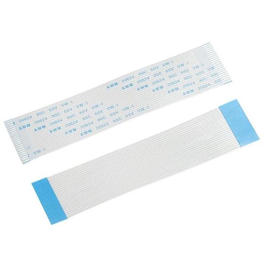 Lot De 5 Câbles Plats Flexibles 22 Broches 1,0 Mm Pas 100 Mm Pour ...
