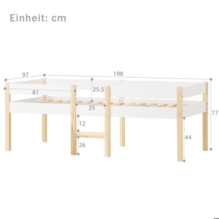 Structure de lit Nouveau housse de lit en bois massif épaissi design ...
