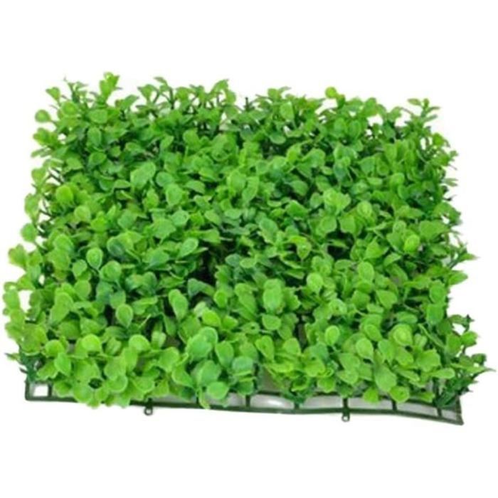 Joyfan carré Vert gazon artificiel pelouse Fish Tank pelouse Aquarium Faux Herbe Tapis de ...