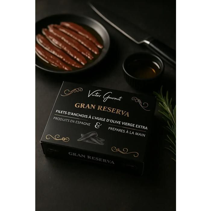 Anchois « Gran Reserva » – Filets Sélection Prestige 80 g (Dingley ...
