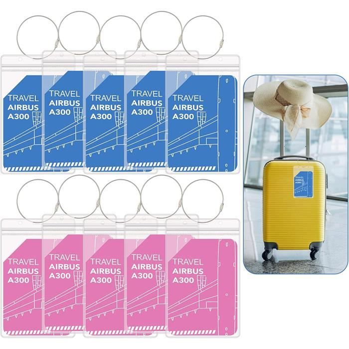 10Pcs Étiquettes à bagages pour croisières étiquettes à bagages ...