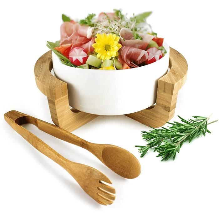 Bol à Salade Et Couverts