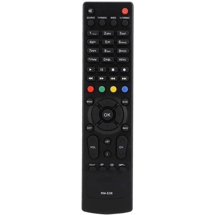 Remplacement De La Télécommande Rm E08 Pour Le Décodeur Humax Rm E08