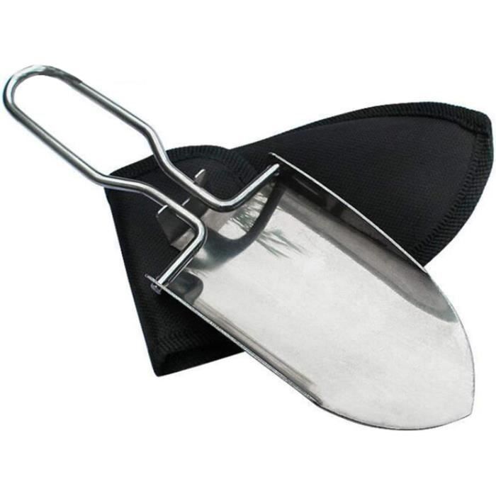 Mini pelle en acier inoxydable - Pelle pliante multifonction pour le ...