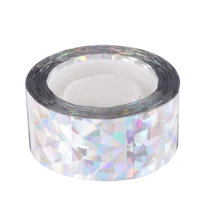 Répulsif,Ruban Anti-oiseau réfléchissant Double face 80m, bande ...