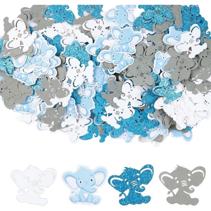 272Pcs Confettis Papier Eléphant Confettis Anniversaire Table ...
