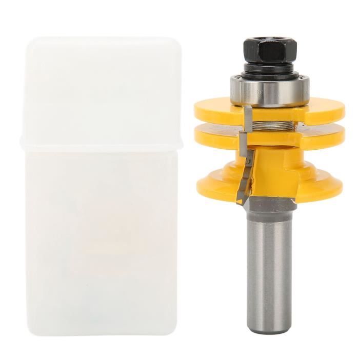 EJ.life Mèche de routeur de montant de rail de porte d'armoire Porte d ...