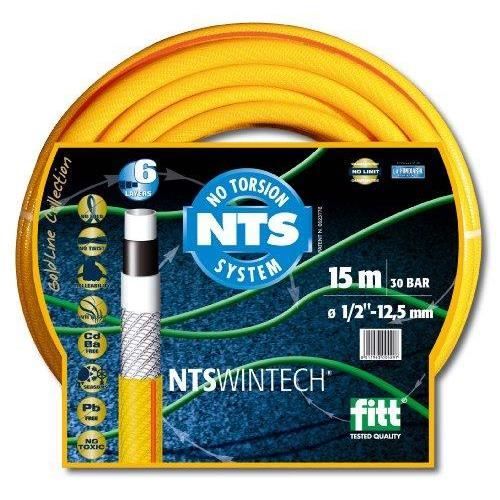 Fitt Wintech 52613 Tuyau d'arrosage NTS 5/8", 15 m, jaune - Cdiscount Jardin