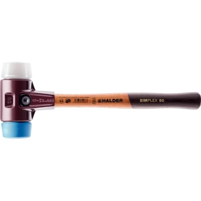 Halder 3017060 Simplex Maillet de Plastique super/Tpe-doux, Multicolore ...