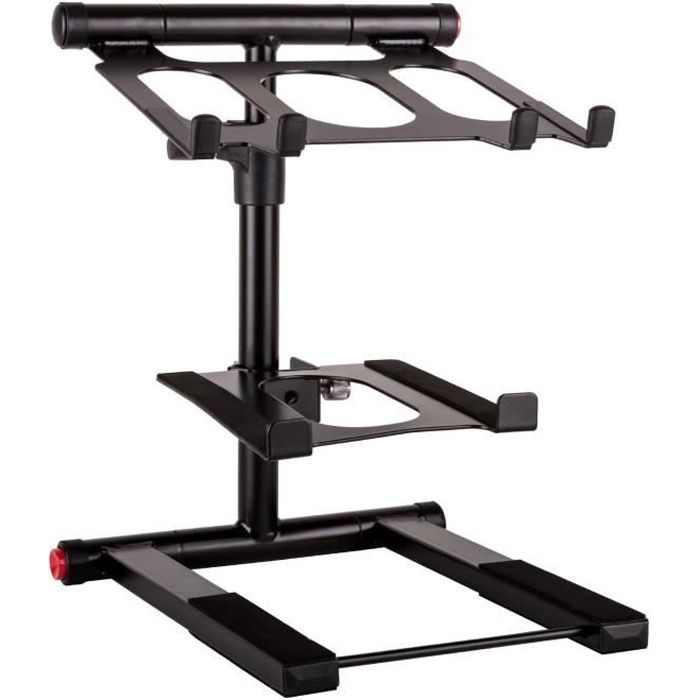 IBIZA SOUND SLAP200 Support Double DJ pour PC Portable - Noir ...