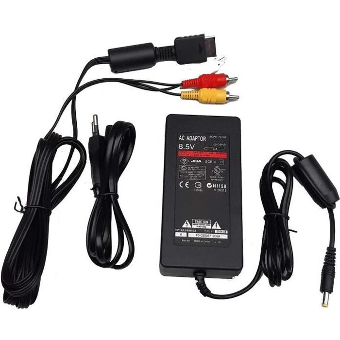 Link-e : Chargeur Secteur pour Alimentation et Cable AV RCA Compatible ...