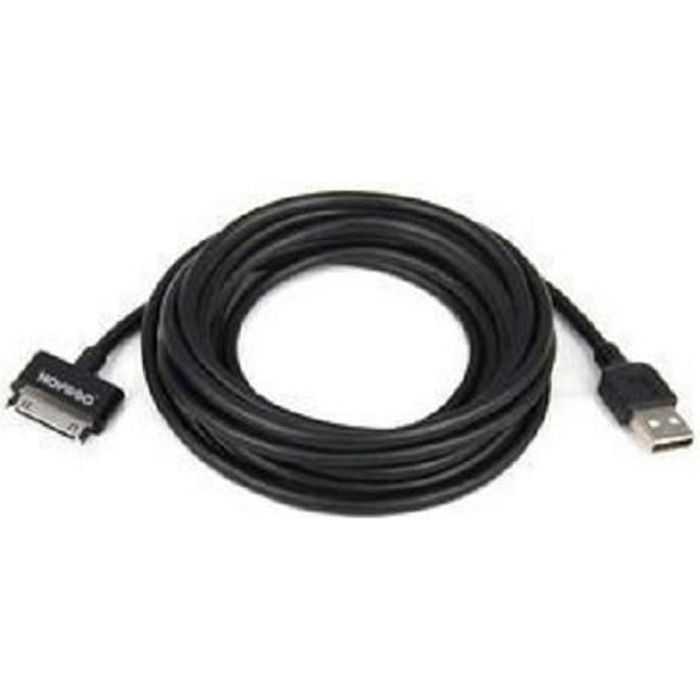 Câble USB - Samsung - Long 2m - Noir - Compatible Galaxy Tab et Note 10 ...