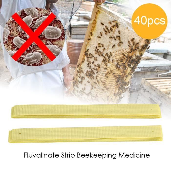 Qqmora Bande de fluvalinate 40 pièces bandes ManHao Fluvalinate bande ...