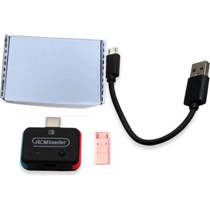 Chargeur RCM + Kit de gabarit RCM pour Nintendo Switch NS HBL OS SX ...
