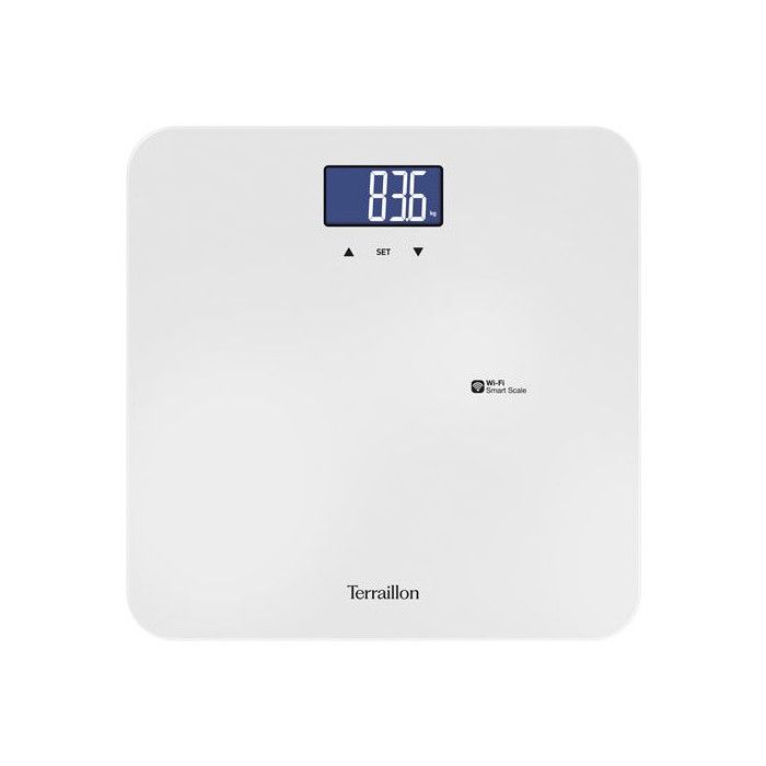 Pèse-personne connecté Terraillon Master Form Ultra Blanc - Cdiscount ...
