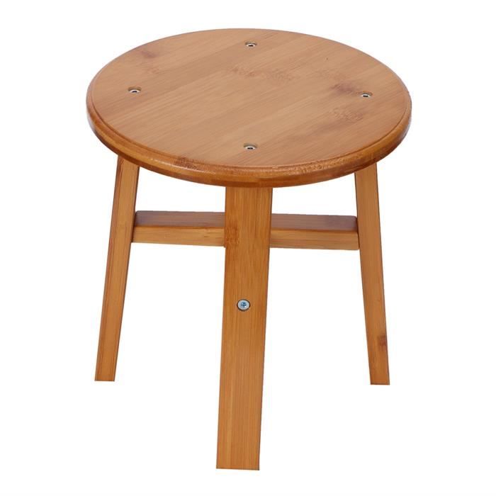 TMISHION Tabouret enfant Petit Tabouret Polyvalent en Bambou Tabouret ...