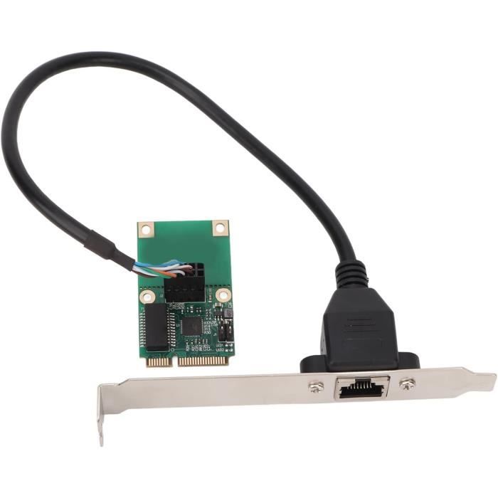 Mini Carte Lan Pcie, Carte Réseau Pci Express À Port Unique Prenant En ...