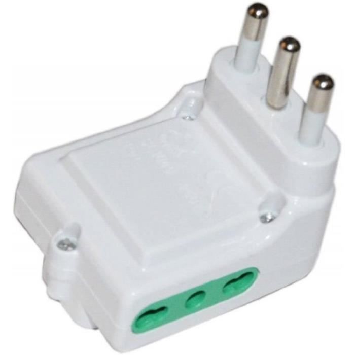 Multiprise Adaptateur Électrique Triple Fiche 10 A Et 3 Prises Avec ...