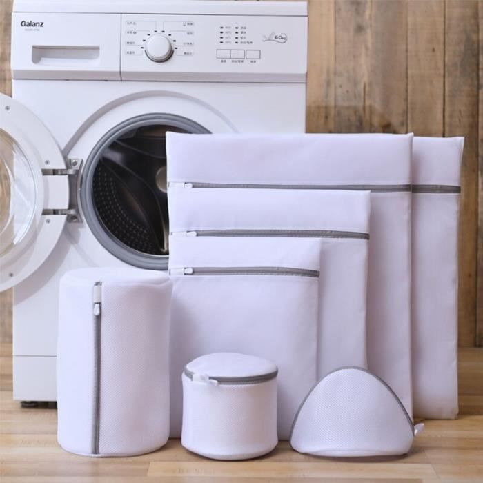 Filet de lavage,40cmx50cm--Sacs à linge portables, sacs de lavage épais ...