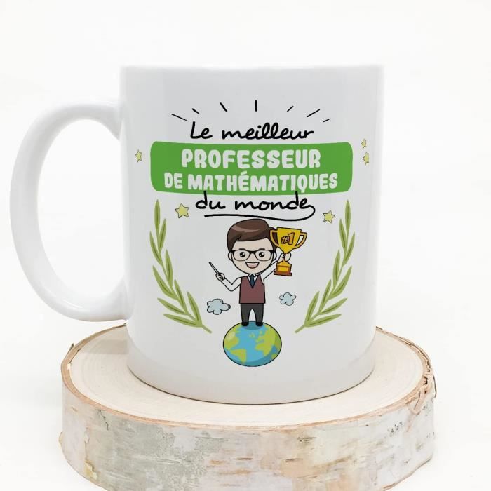 Tasses Pour Professeur De Mathématiques - En Français - Cadeau Original ...