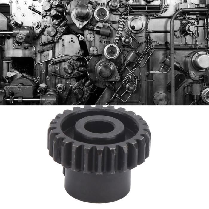 YOSOO Engrenage à pignon module 0.8 S4304-0006-0024 en acier de 6 mm de ...