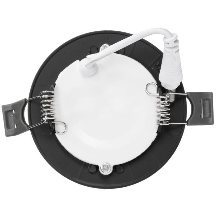 Ecd Germany Led Panel Spot Encastrable 3w Remplace 25w Halogène Rond
