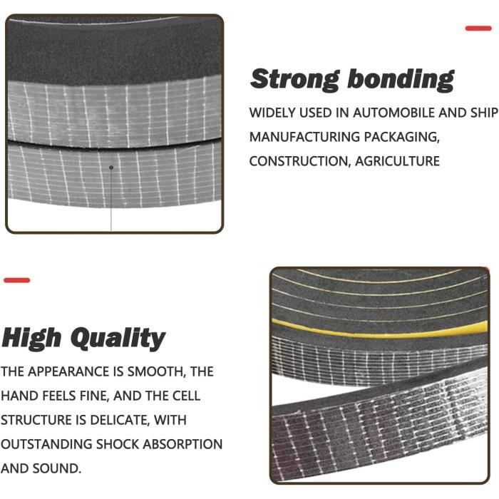 Ruban D'Isolation En Mousse, Boudin De Porte Et Fenêtre, Bande D ...