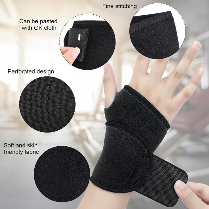Attelle De Poignet,Courroie De Poignet,Bandage Protection De Poignets ...