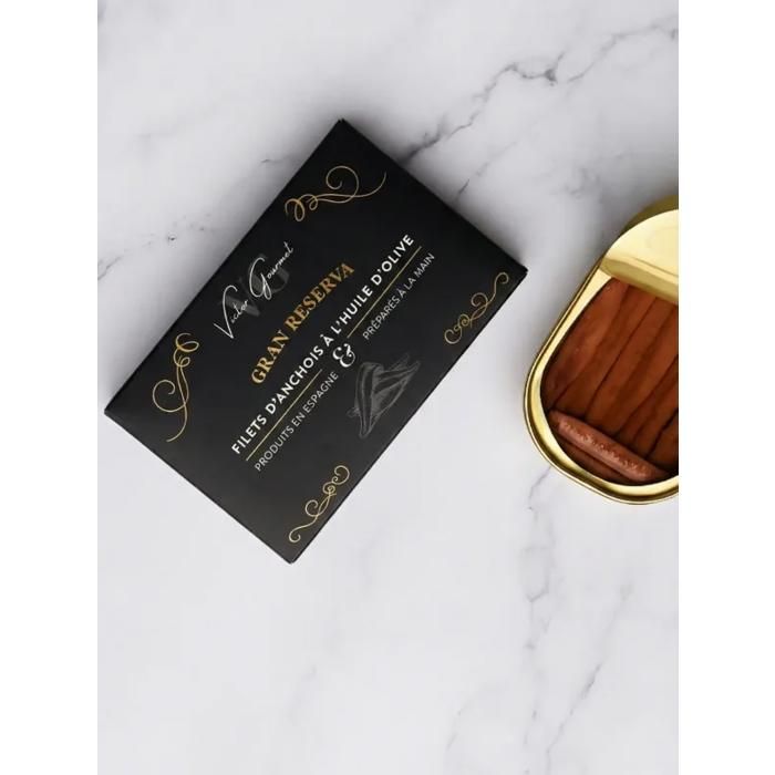 Anchois « Gran Reserva » – Filets Sélection Prestige 80 g (Dingley ...