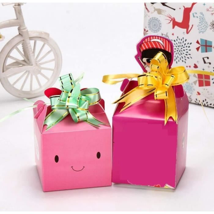 Nœuds Automatiques - Ruban Emballage Noël - Couleurs Assorties - 100 ...