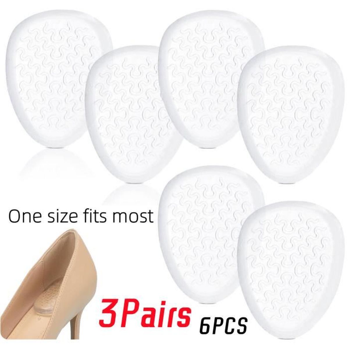 Talonnette,Semelle Orthopédique Antidérapant,Coussinet Antichoc,Protège ...