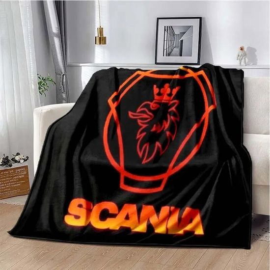 S-Scania Truck Blanket,Fashion Art Print,Warm Cover,Peluche,Sleeping ...