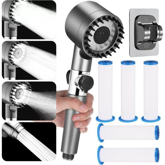 Pommeau De Douche À Filtre Économie Deau Pommeau De Douche Haute