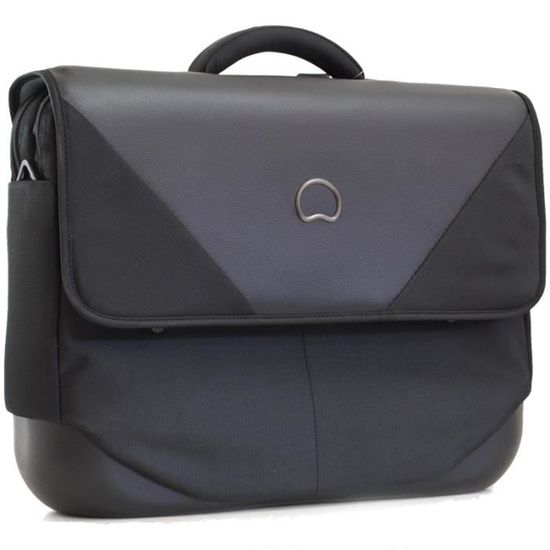 Cartable 2 Soufflets DELSEY PALAIS ROYAL - Noir Noir - Cdiscount