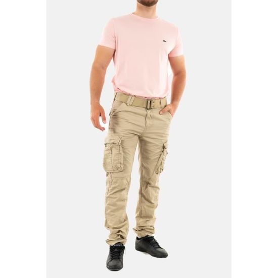 Pantalons schott ranger lt.beige Beige - Cdiscount Prêt-à-Porter