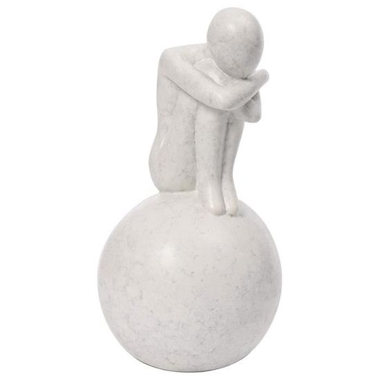 Statue Moderne DéCorer Art Abstrait RéSine Sculpture Simple Statue ...