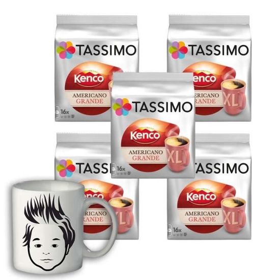 5 Tassimo Kenco Americano Grande + Mug - Cdiscount Au quotidien