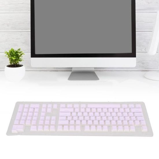 PAL - Capuchon de clavier mécaniques PBT Double couche 2 couleurs 108 ...