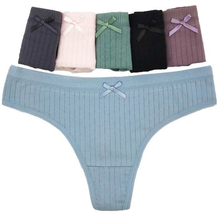 Culotte Sexy en Dentelle et Coton pour Femme,String G,Sous-vêtements ...