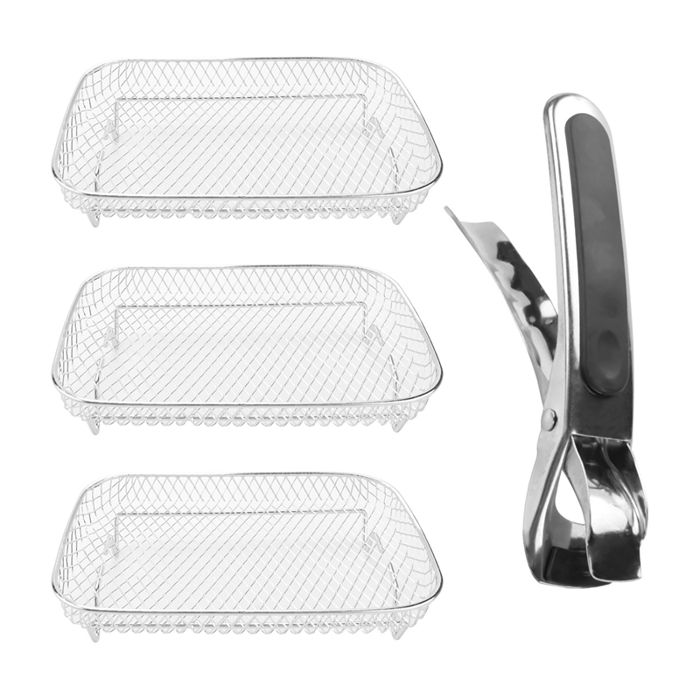 Support de Friteuse à Air pour Friteuse à Air Ninja Dual XL, Support de DéShydrateur Multicouche ...