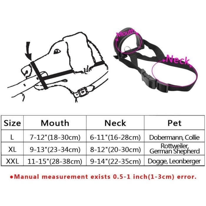 Museliere pour Petit Chien Museliere pour Chiens Museau pour Petit ...