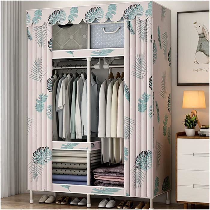 Armoire de Rangement Armoire armoire armoire portable vêtement placard ...