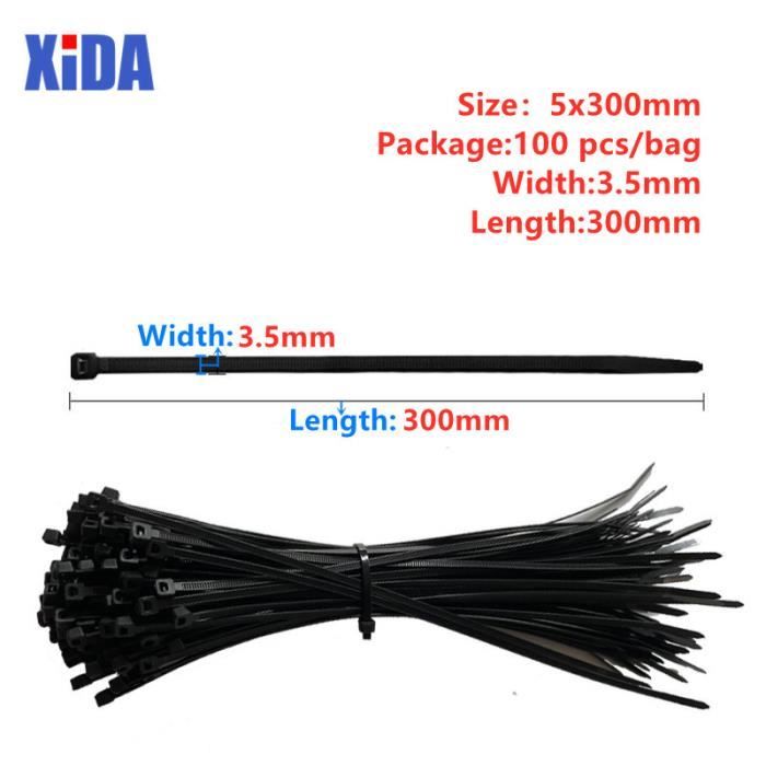 Câble-fil-gaine,Ensemble de câbles en nylon autobloquants,enveloppes ...