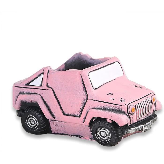 Pot De Fleurs Rétro Créatif Pour Voiture, Pot De Fleurs Avec Trou De ...